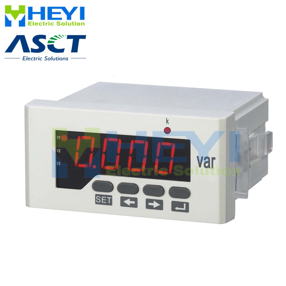 LED digital 3 phase reactive power meter 48*96 mm ... – Grandado