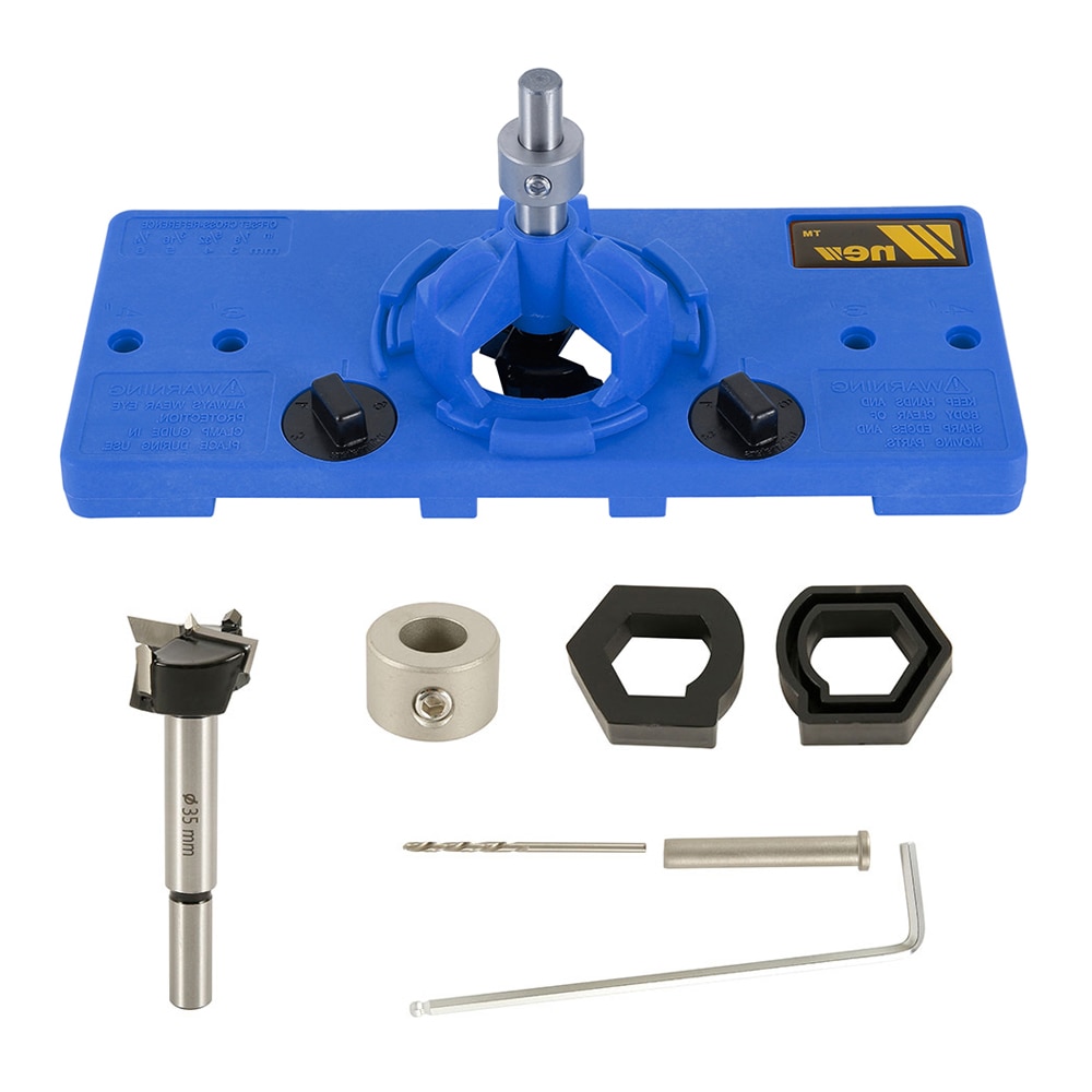 35MM Cup Style Hinge Jig Boring Hole Drill Guide a... – Grandado