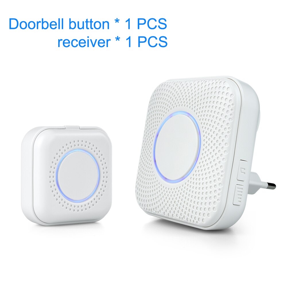 433MHz Smart Wireless Doorbell Home Security Welco... – Vicedeal