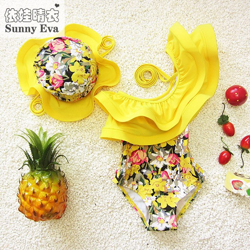 Sunny eva kids swimsuits girls one piece swimwear ... – Grandado