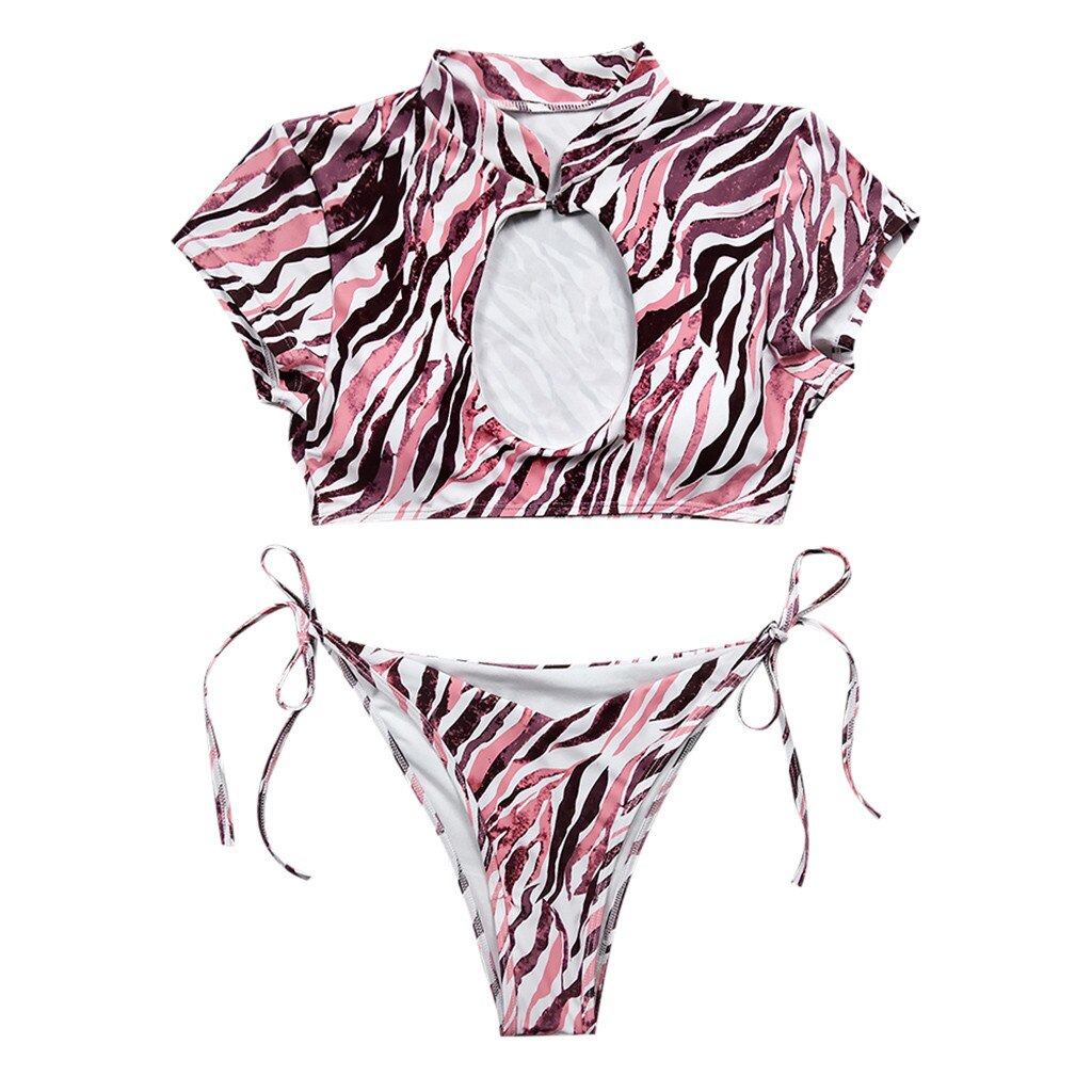 Badpak Push Up Voor Vrouwen Hoge Taille Strand Vro Grandado