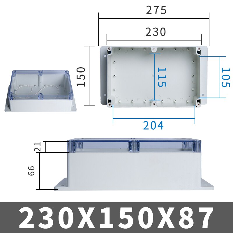 Waterproof ABS Plastic project junction Box Housin... – Vicedeal