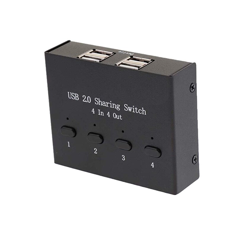 usb Sharing Switch Selectors 4 in 4 out KVM Switch... – Grandado