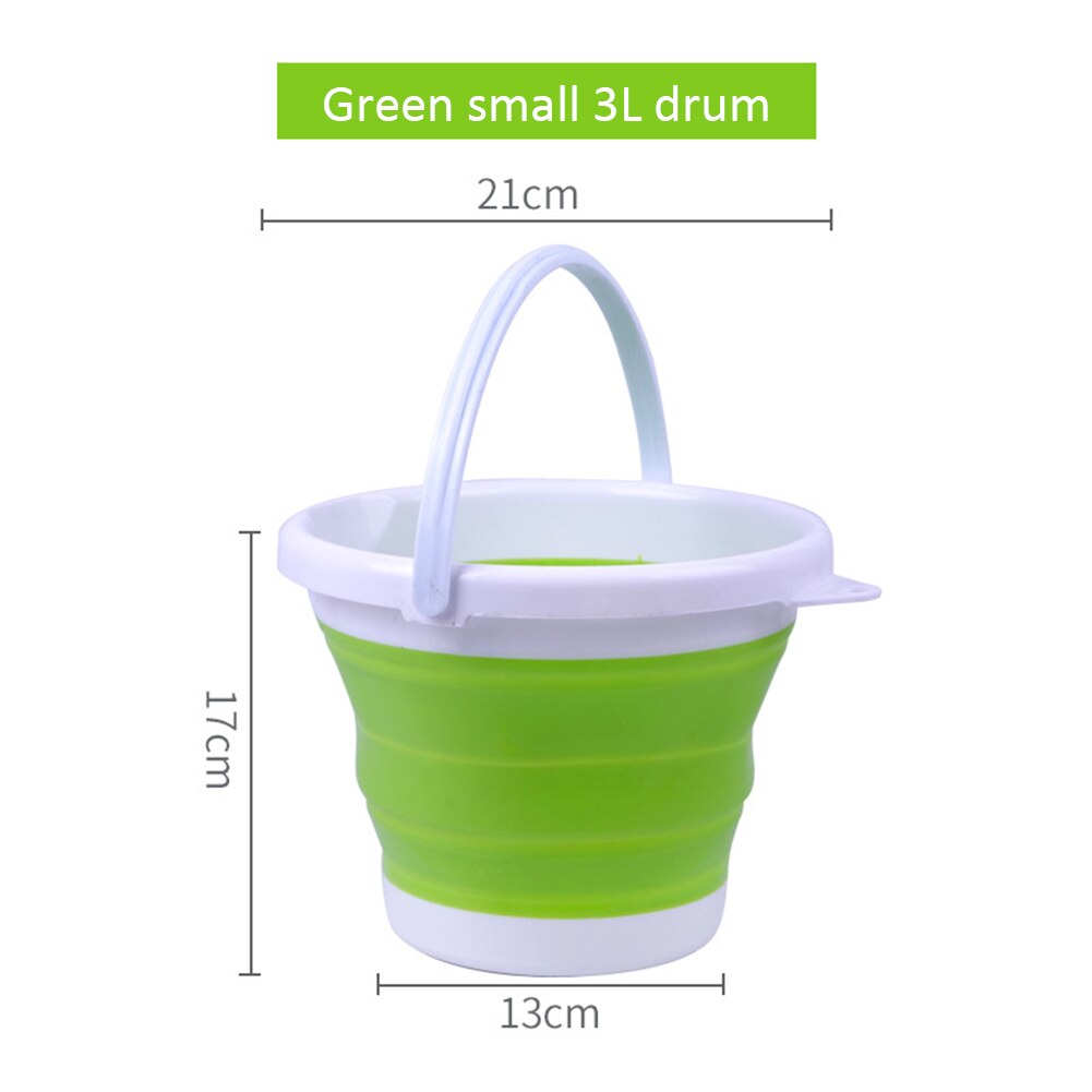 3/5L Collapsible Bucket Portable Folding Bucket Li... – Vicedeal