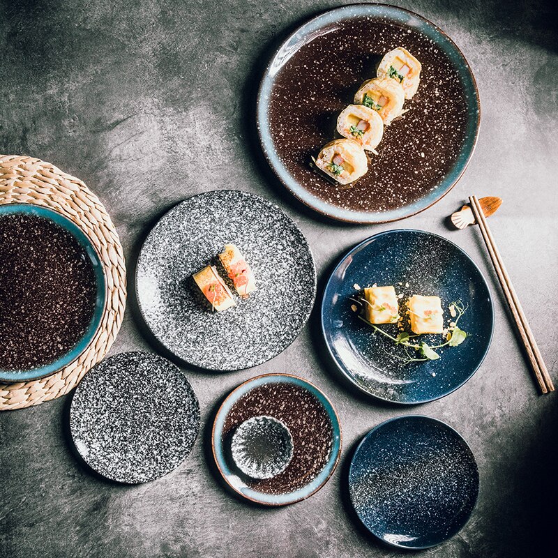 FANCITY High-value Japanese-style ceramic plates, ... – Vicedeal