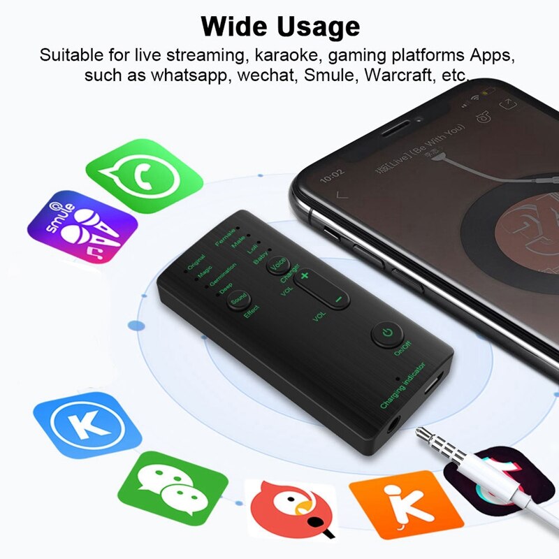 Mini Voice Changer Portable 8 Voice Changing Modul... – Grandado