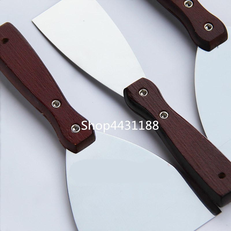 5pcs 2 "3" 4 "5" 6 " Thick 1mm Stainless Steel Putty Knife Tools Solid ...