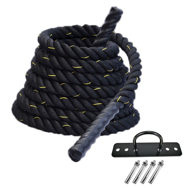 Heavy Battle Rope with Upgraded Polyester Cover,A ... – Vicedeal