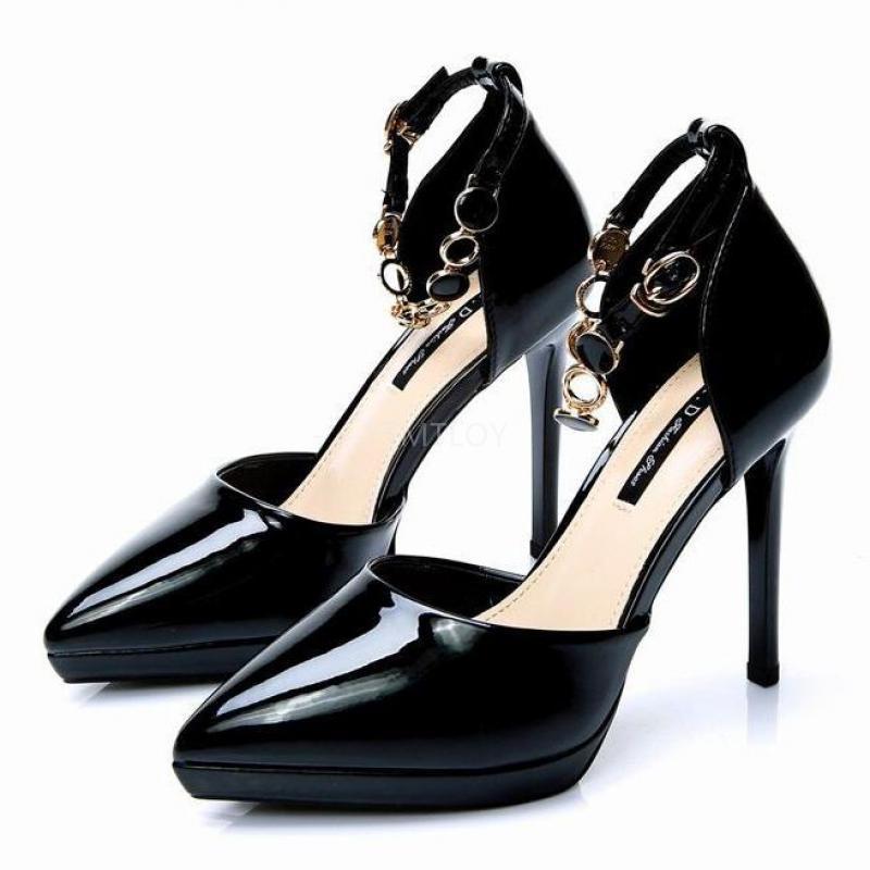 Temperamento punta a punta tacchi alti scarpe da s... – Vicedeal