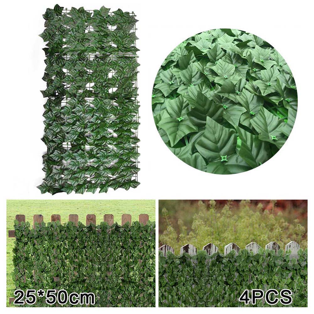 Silk flower Artificial leaves 50cm Artificial Hedg... – Grandado