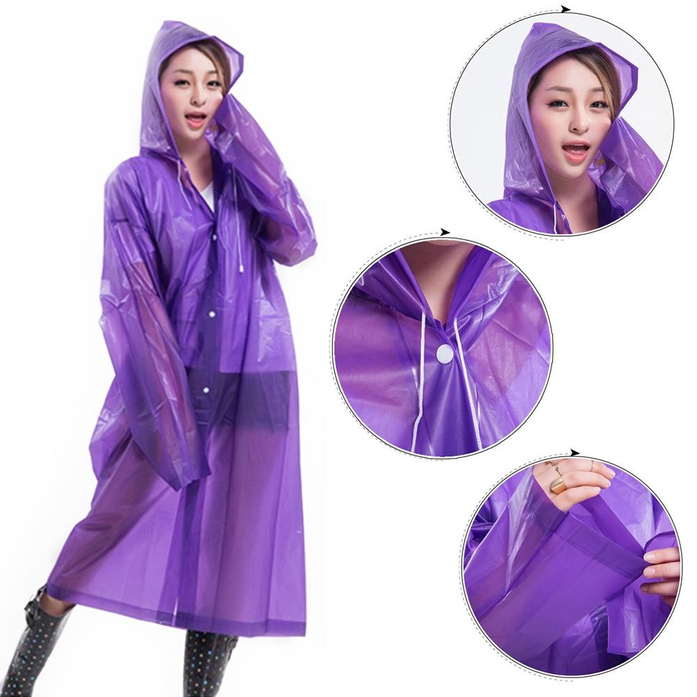 SALES！！ See Through Hooded Raincoat Festival Long ... – Vicedeal