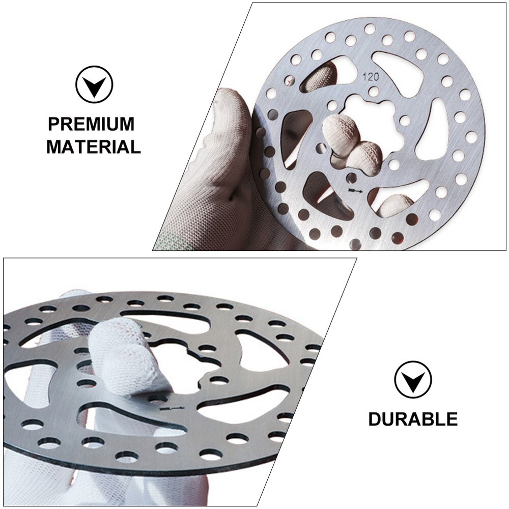 1pc Universal 120mm Brake Disc Six-hole Stainless ... – Vicedeal