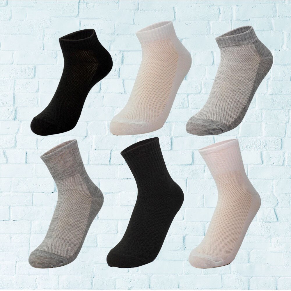 6 Pairs of Portable Disposable Breathable Socks Re... – Vicedeal
