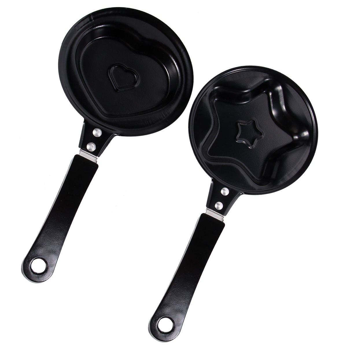 2 Stuks Mini Omelet Pan Anti-aanbak Ontbijt Pan Ca... – Vicedeal