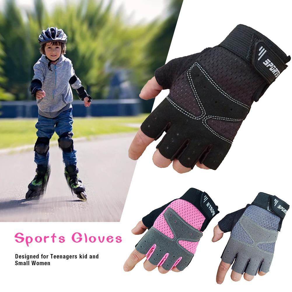 Kid Gym Gloves Bike Protective Gym Weightlifting R... – Vicedeal
