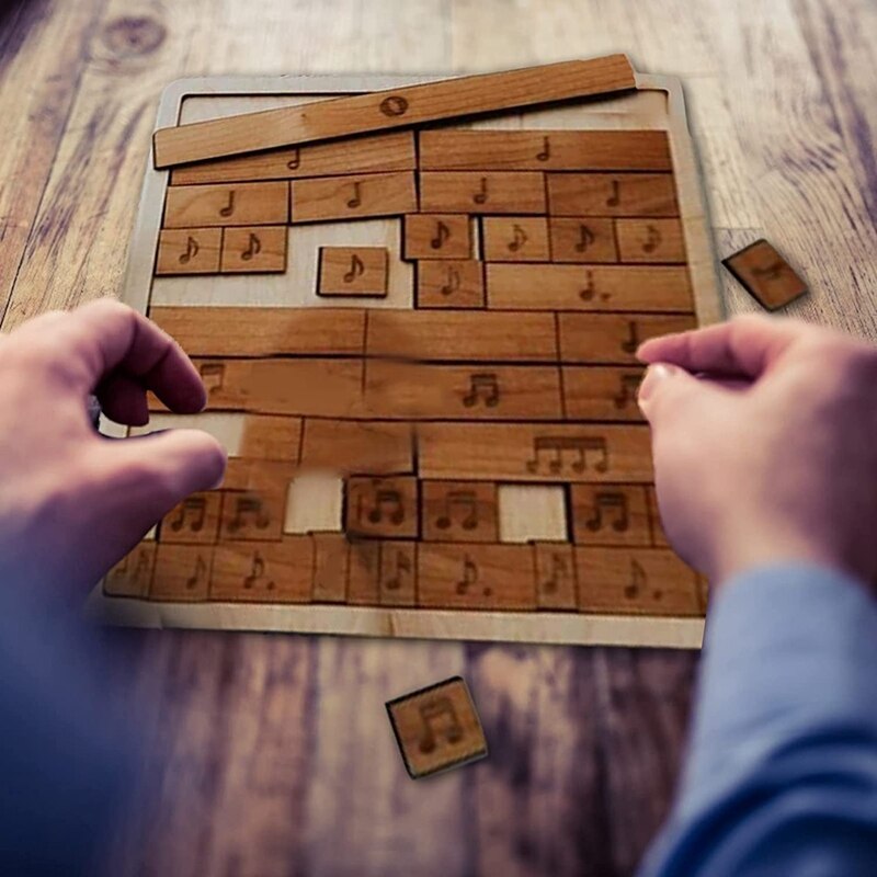 Music Fraction Bars Educational Toys,Wooden Math F... – Vicedeal