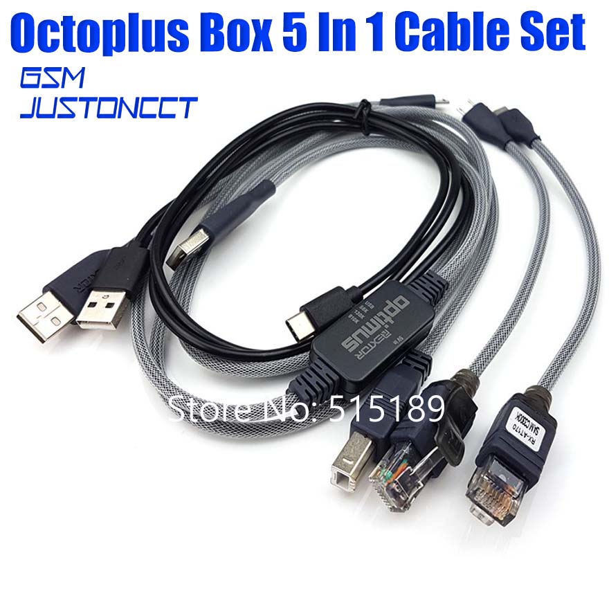 Octoplus pro/octopus Box 5 In 1 Cable Set(includin... – Grandado