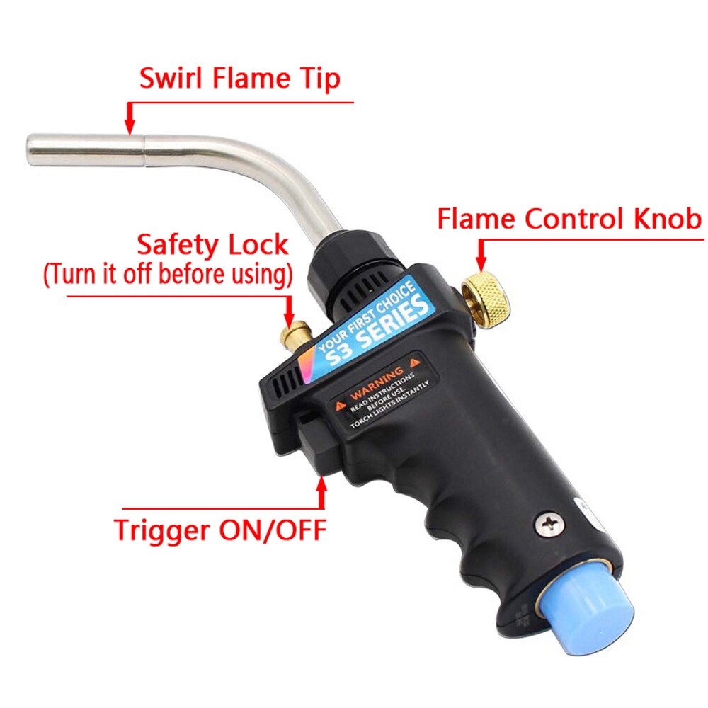 Braze Welding Torch Self Ignition Piezo Trigger CG... – Grandado