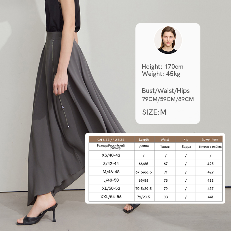 AMII Minimalist Office Lady Skirts Women Summer So... – Grandado