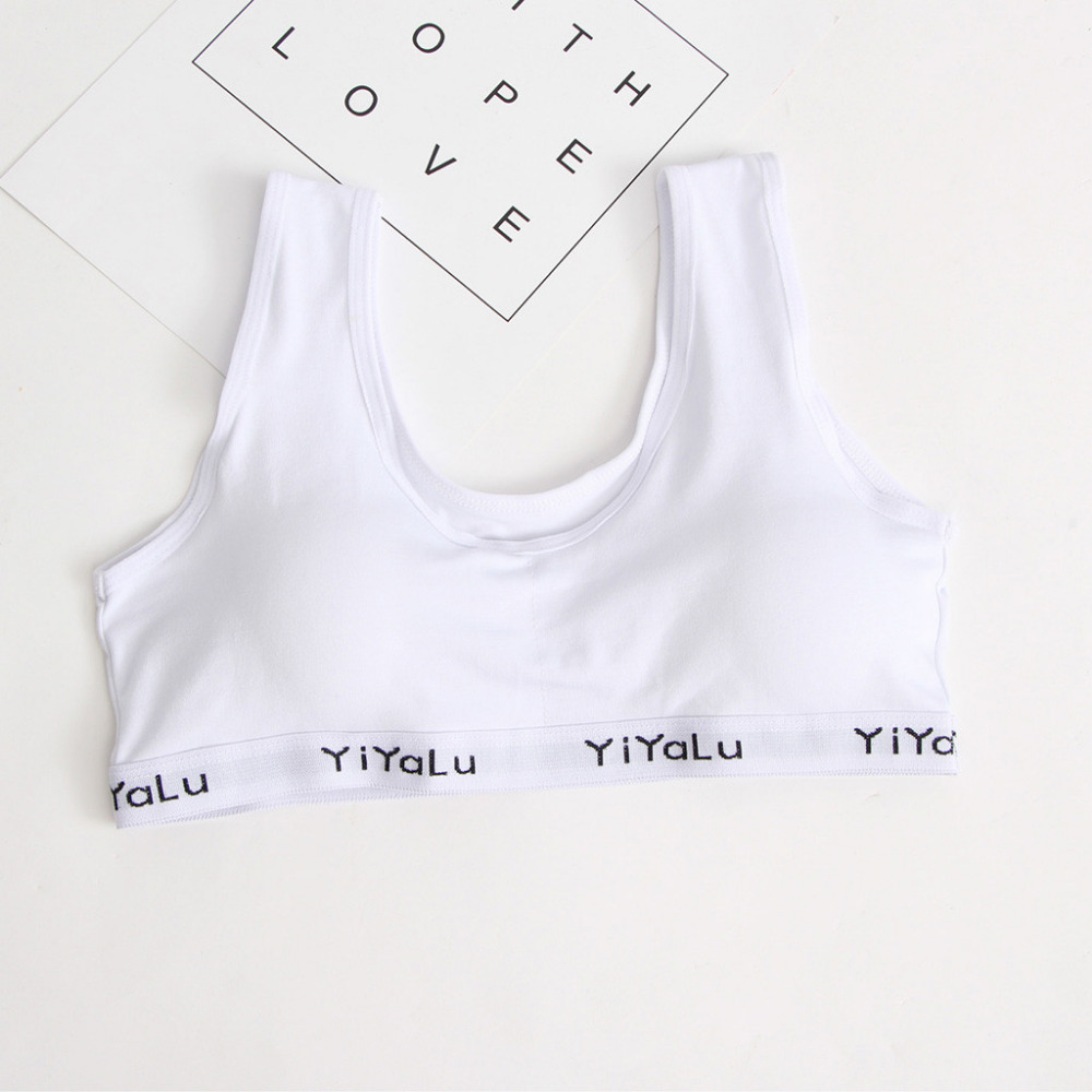 Teenage Girls Training Bras Sport Tank Tops Wirele... – Vicedeal