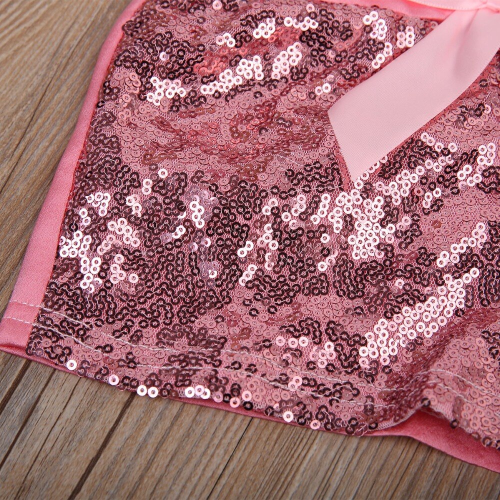 Pudcoco Peuter Kids Baby Meisje Strik Sparkle Part... – Grandado