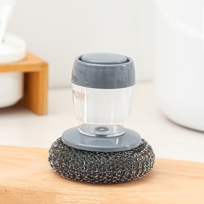 Kitchen Gadgets Kitchen Soap Dispensing Hand Brush... – Grandado