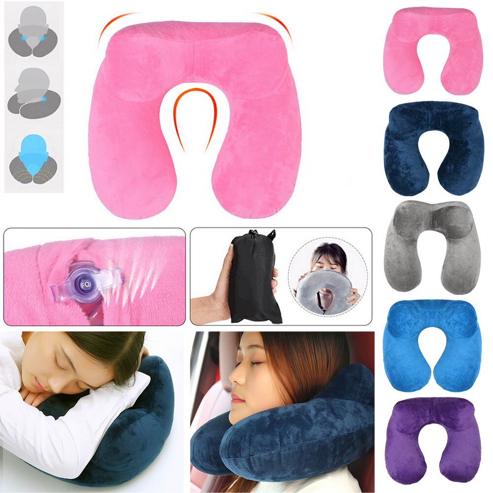 Junejour Orthopedische Memory Foam U-vorm Reiskuss... – Vicedeal