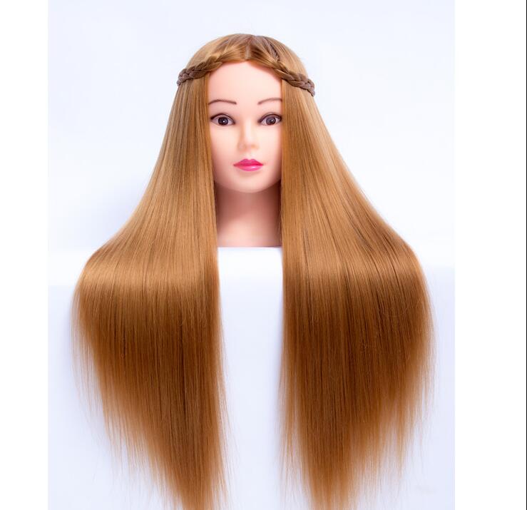 26 "75Cm Lange Blonde Hair Kappers Training M... – Vicedeal