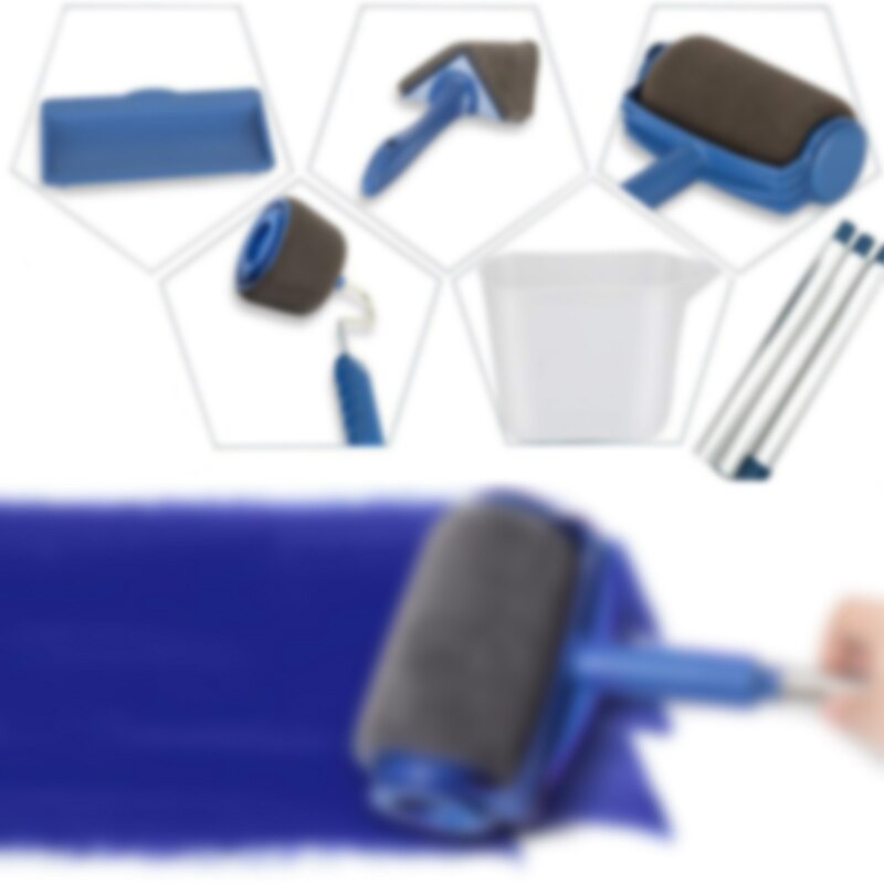 Roller Borstel Kit Multifunctionele Muur Decoratie... – Grandado