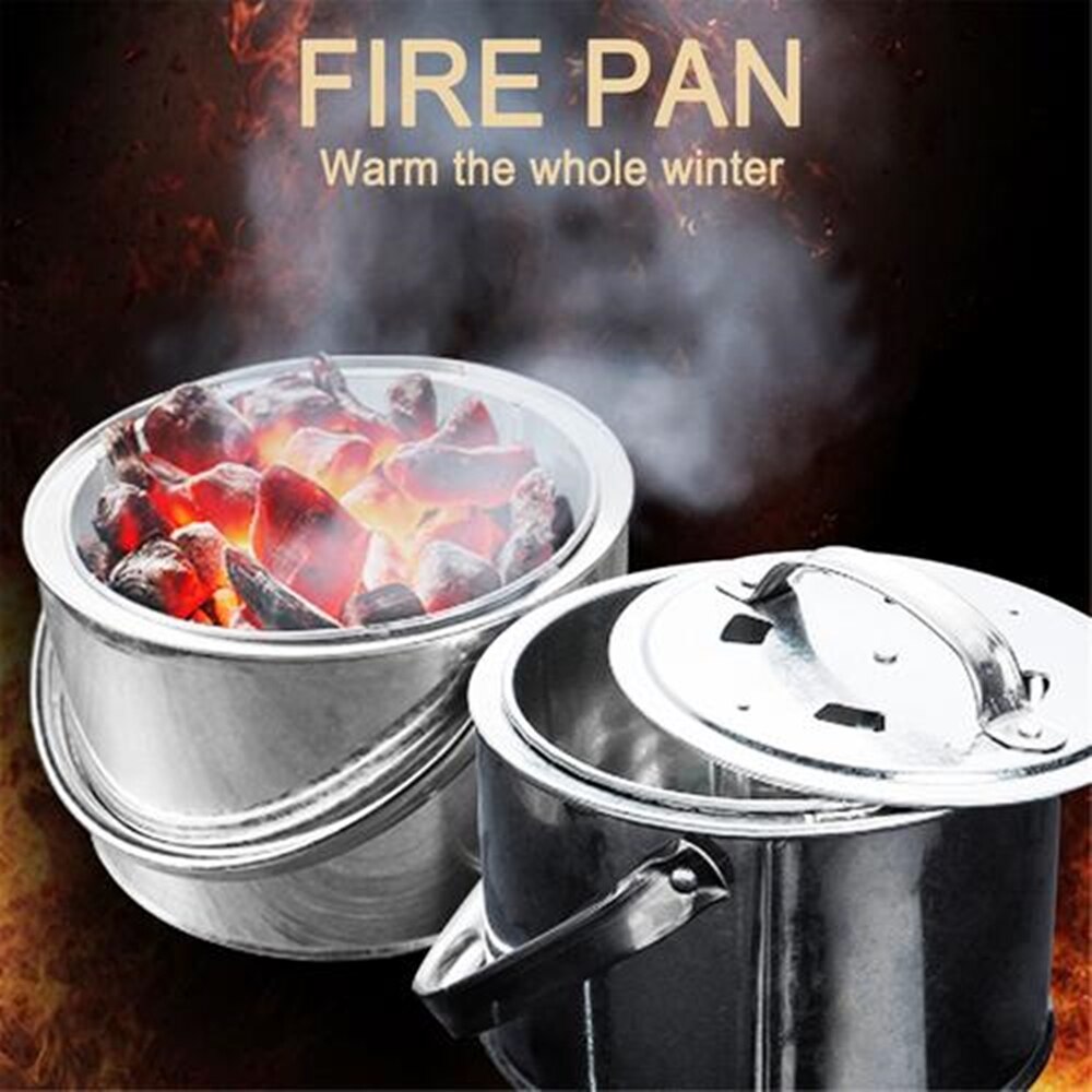 Portable Charcoal Heating Basin Outdoor Fire Pit O... – Grandado