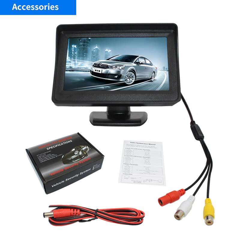 5 Inch Monitor Voor Zijaanzicht Camera Kit Waterdi... – Vicedeal