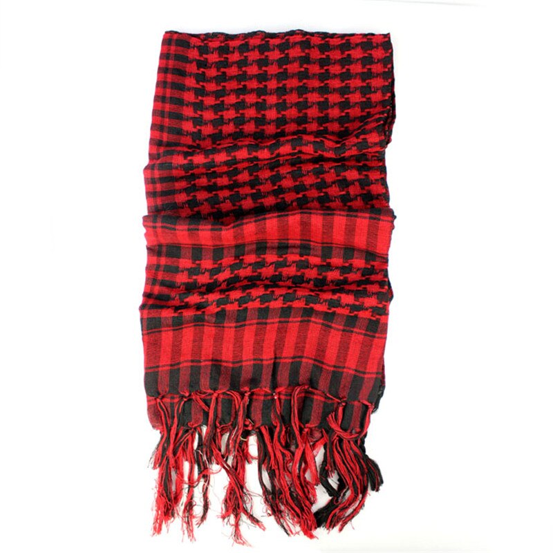Unisex Women Men plaid Arab Shemagh Keffiyeh Pales... – Grandado