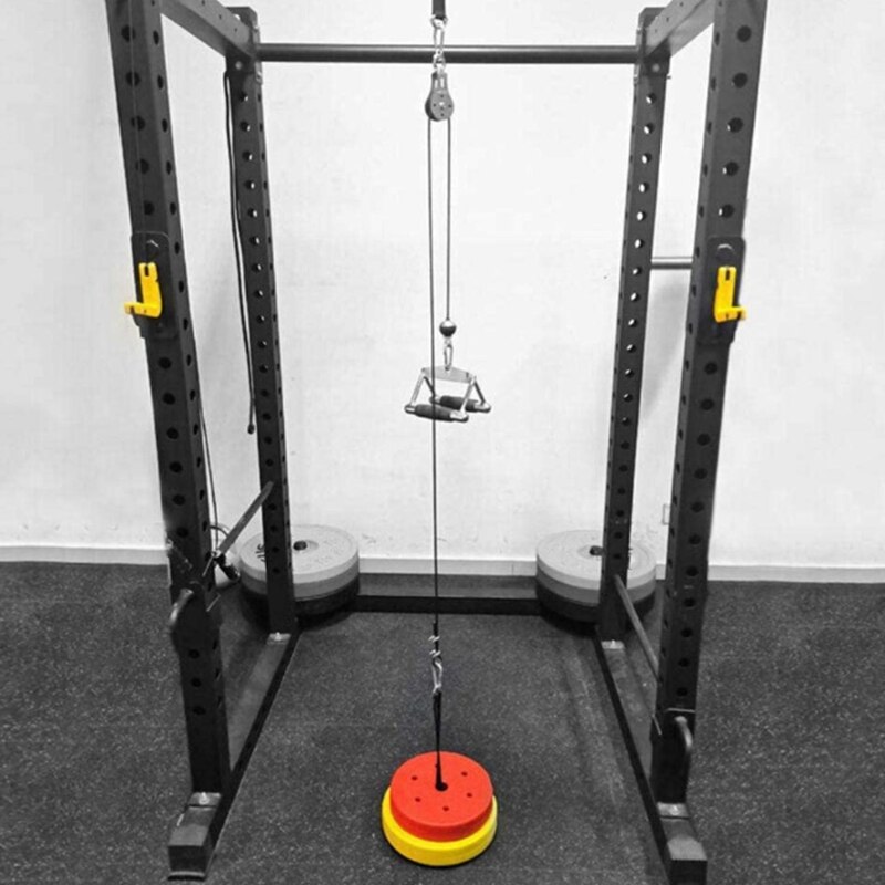 ELOS-Home Gym Fitness Pulley Cable Length Adjustab... – Grandado