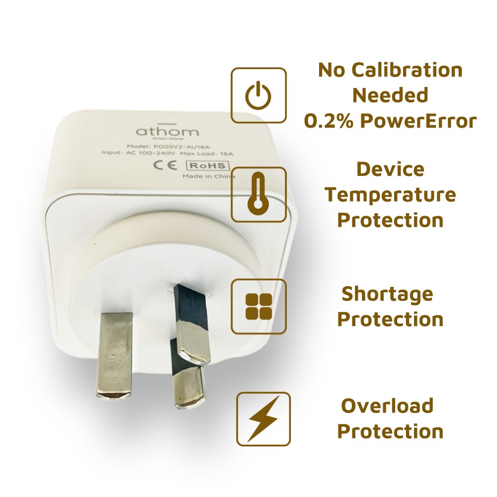 ATHOM Preflashed TASMOTA Australia Smart Plug Work... – Vicedeal ATHOM Preflashed TASMOTA Australia Smart Plug Work... – Vicedeal