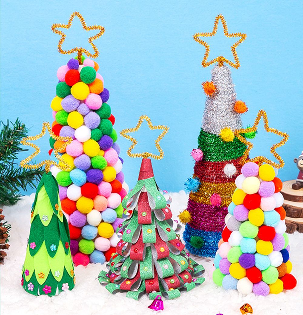 Christmas Tree Children Art&Craft Handcraft Ac... – Grandado