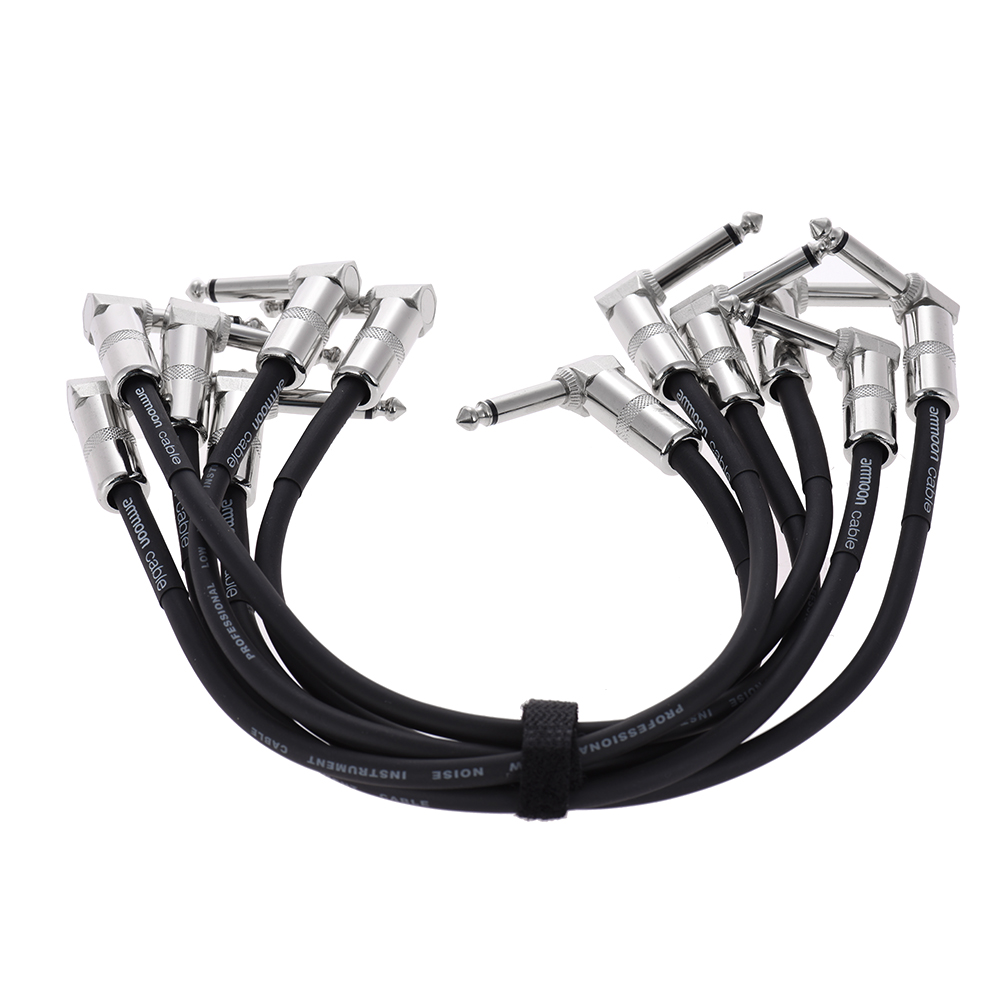 Ammoon 6-Pack Gitaar Effect Pedaal Kabel Instrumen... – Vicedeal