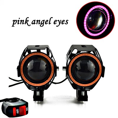 Motorcycle work driving lights 12v 125w U7 led mot... – Vicedeal