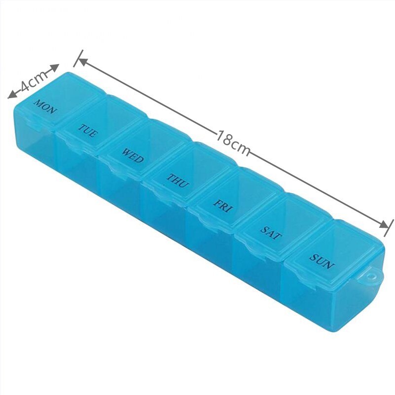 7 Day Weekly Pill Box Travel Box Tablet Holder Med... – Vicedeal