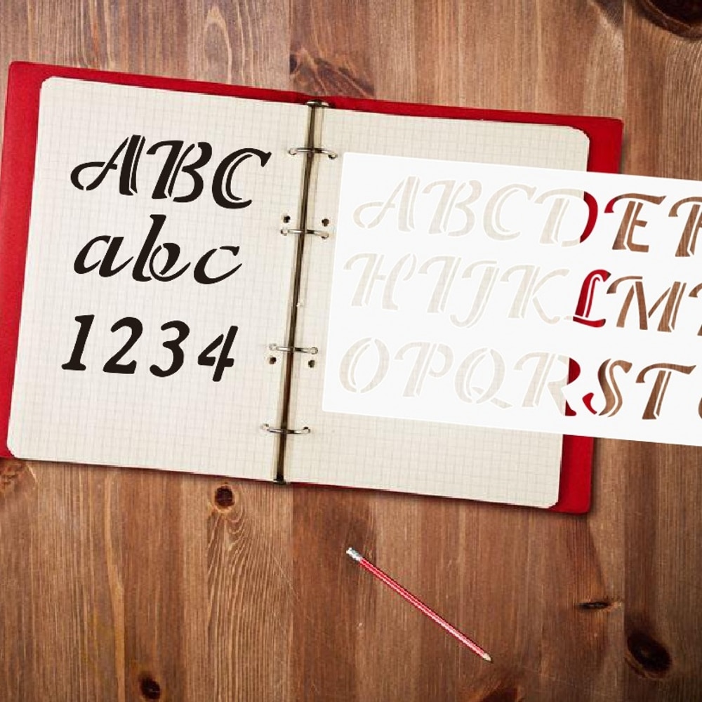 3 stuks 30*17cm Alfabet Engels Letters DIY Gelaagd... – Grandado