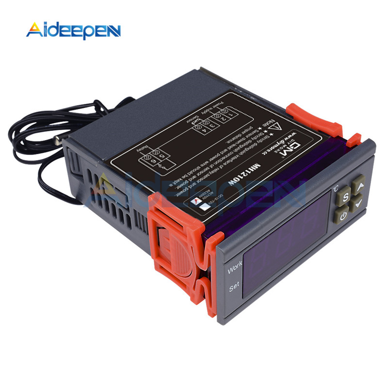 MH1210W DC 12V 24V AC 110-220V 10A LED Digital The... – Grandado