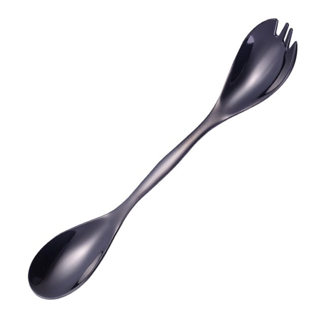 Stainless Steel Double-headed Spoon Fork Dual-purp... – Grandado