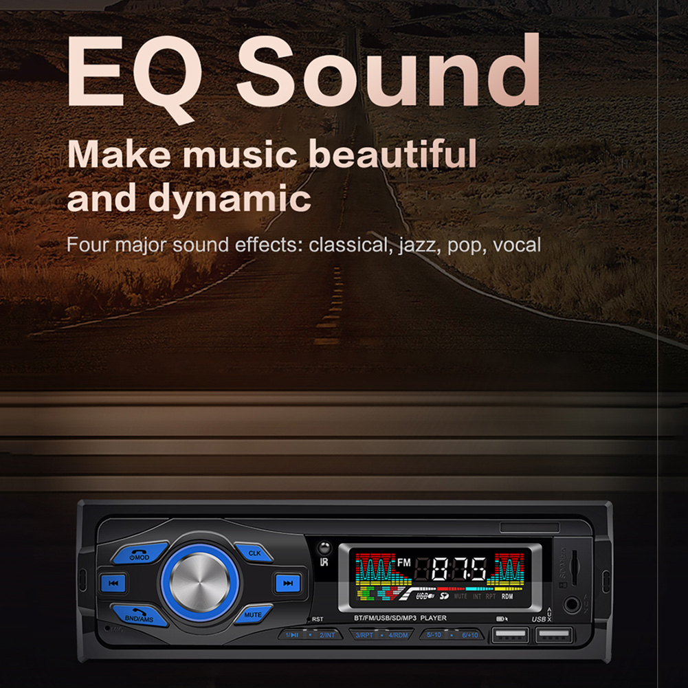 Auto Radio Stereo Met Side Control Navigatie Bluet... – Vicedeal
