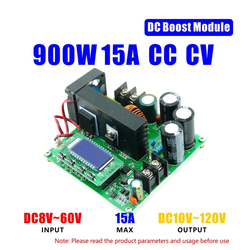 8-60V to 10-120V DC Converter 900W Boost Converter... – Vicedeal