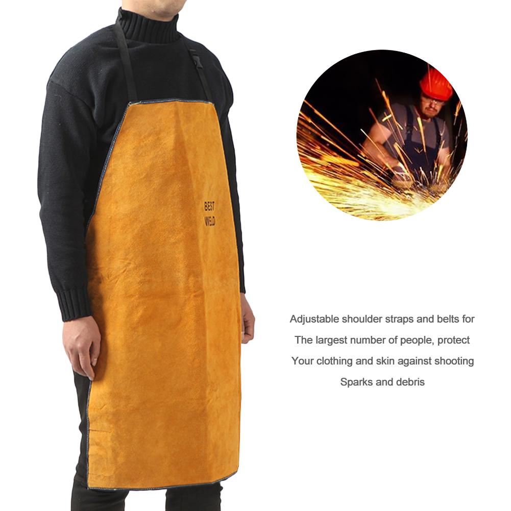 Leather Aprons Welding Heat Insulation Protection ... – Grandado
