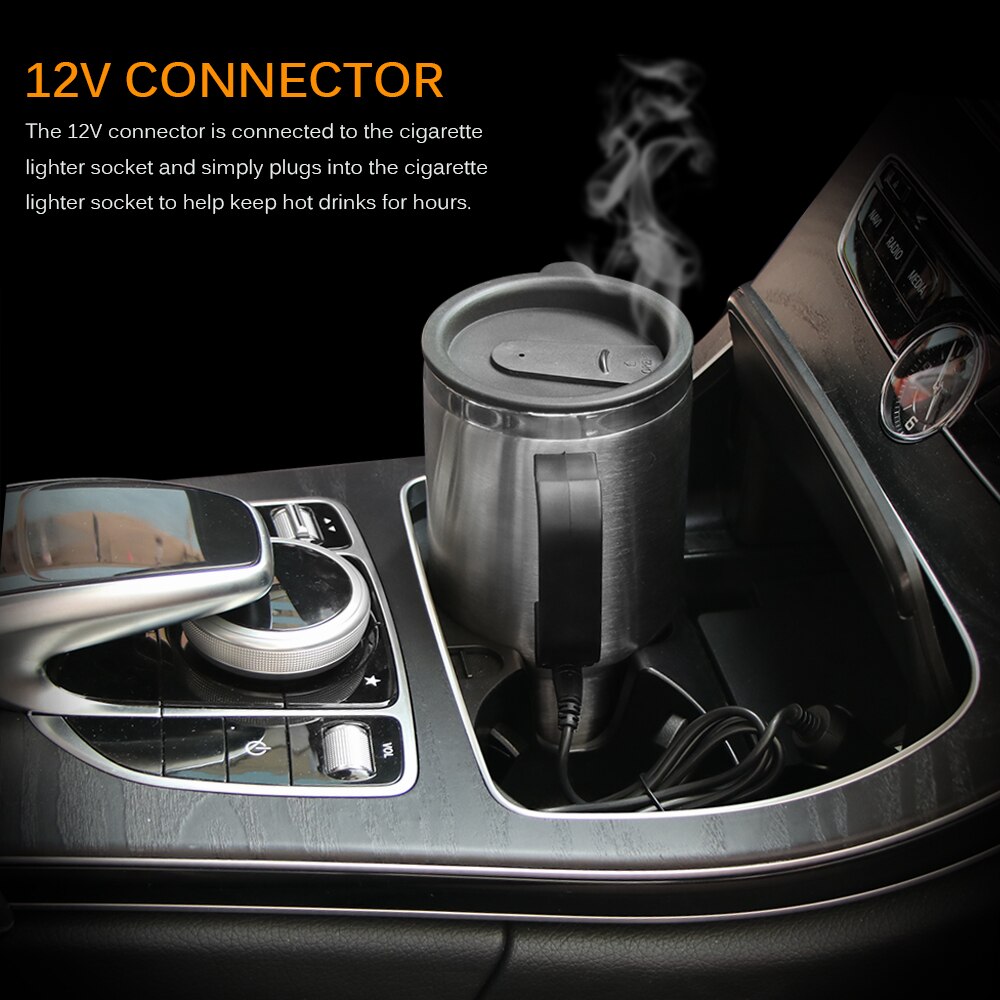 500ML Car Water Keep Warmer Kettle Cup Kettle Trav... – Grandado