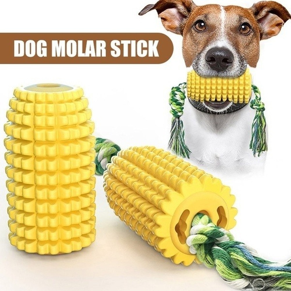 Dog Toy Dog Molar Stick Puppy Toys Dog Corn Molar ... – Grandado