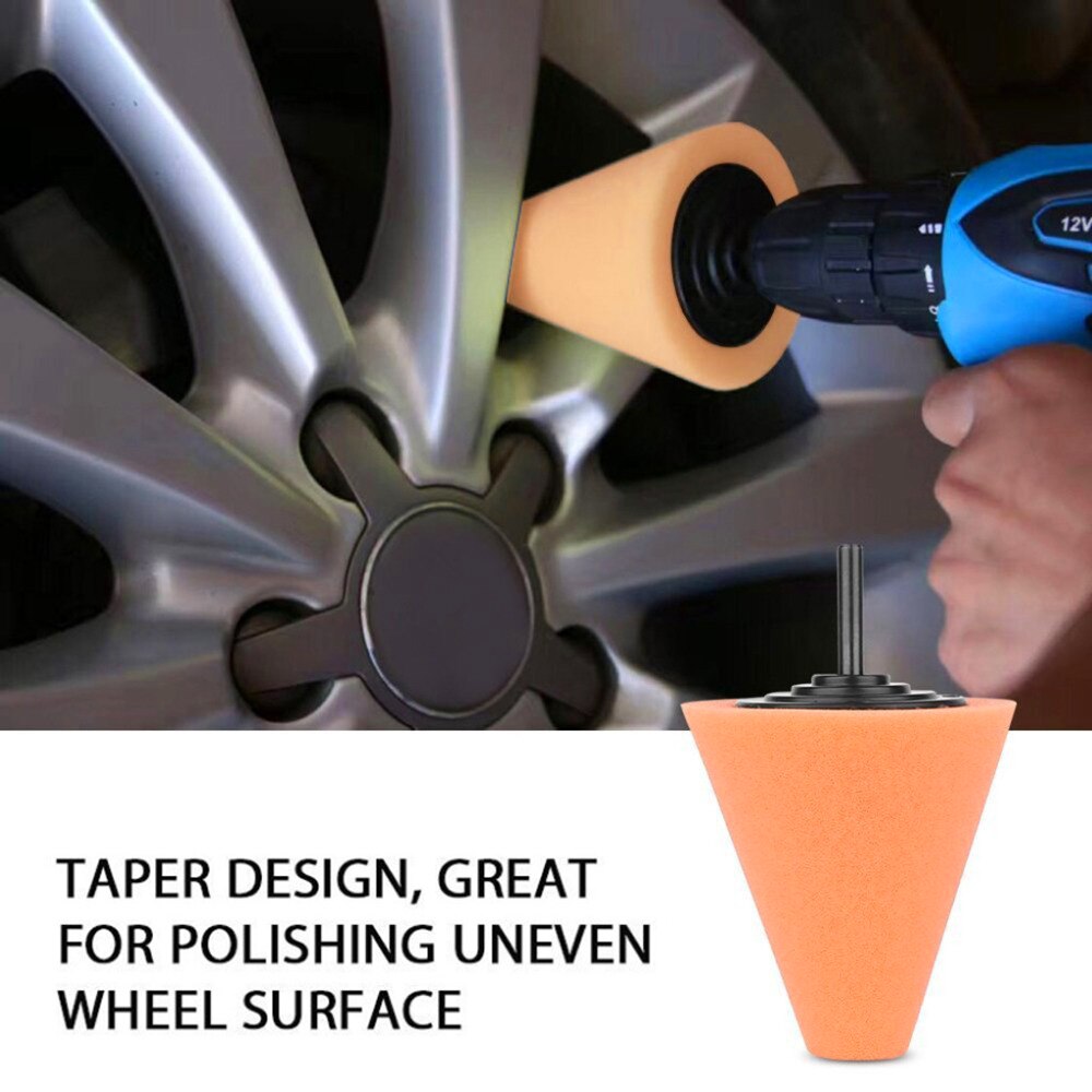 5PCS Car Tyres Foam Polishing Sponge Buffing Pad C... – Grandado