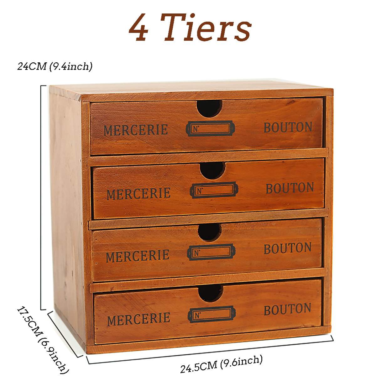 Vintage Wooden Box Storage Drawer Wooden Chest Of ... – Grandado