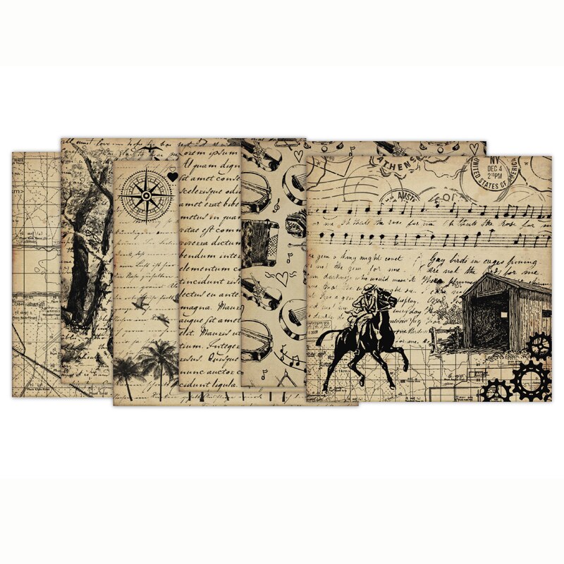 Kljuyp 24 Sheets 6 "X6" Building Papier ... – Vicedeal