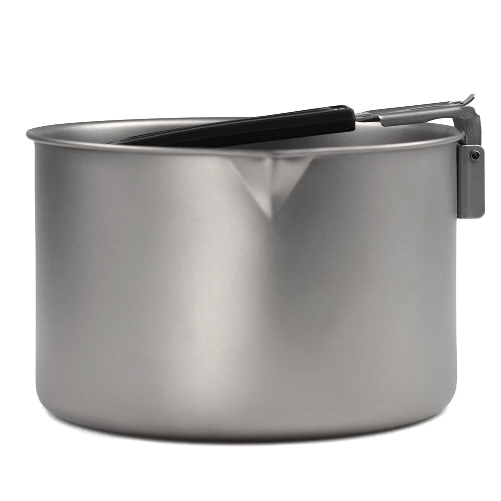 Titanium Pot 2000Ml/2800Ml Camping Titanium Pot Me... – Grandado